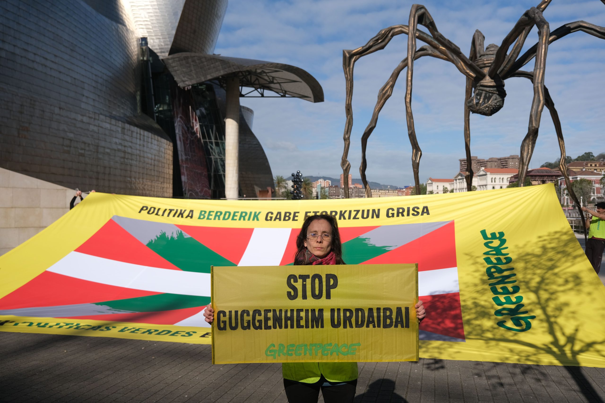 A los tribunales contra el Guggenheim en Urdaibai - ES | Greenpeace España