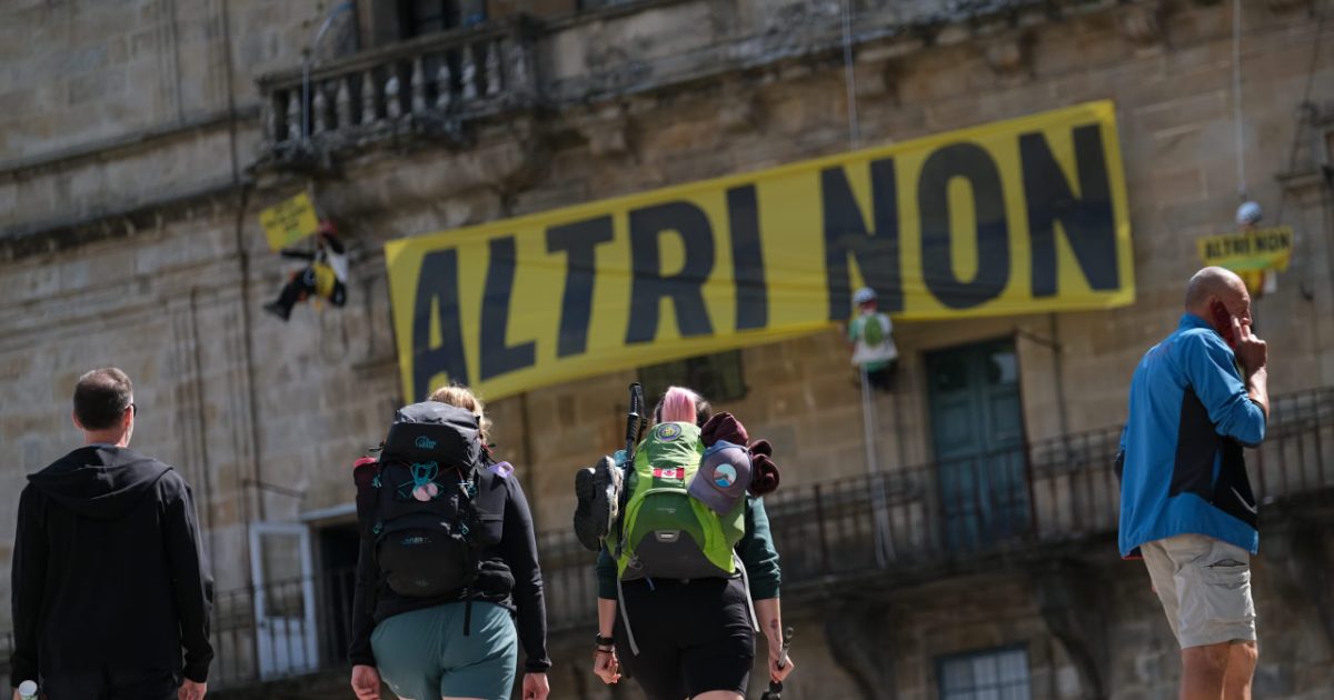 Manifestación "Altri Non" por tierra y mar - ES | Greenpeace España