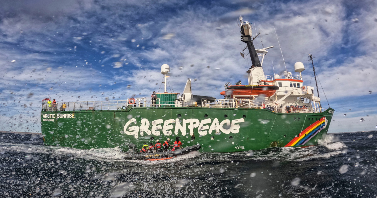 Visita el Arctic Sunrise, uno de los barcos de Greenpeace